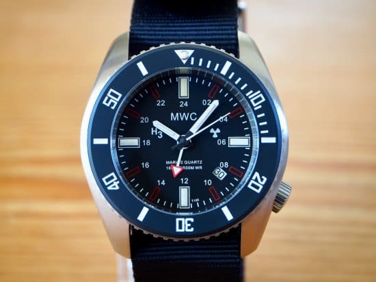 [New]submarine Crew MWC clock military use clock quartz 500m military ...