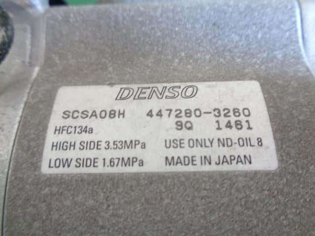 [Used]A/C Compressor SUBARU Legacy 2013 DBA-BMM 73111CA000 - BE FORWARD ...