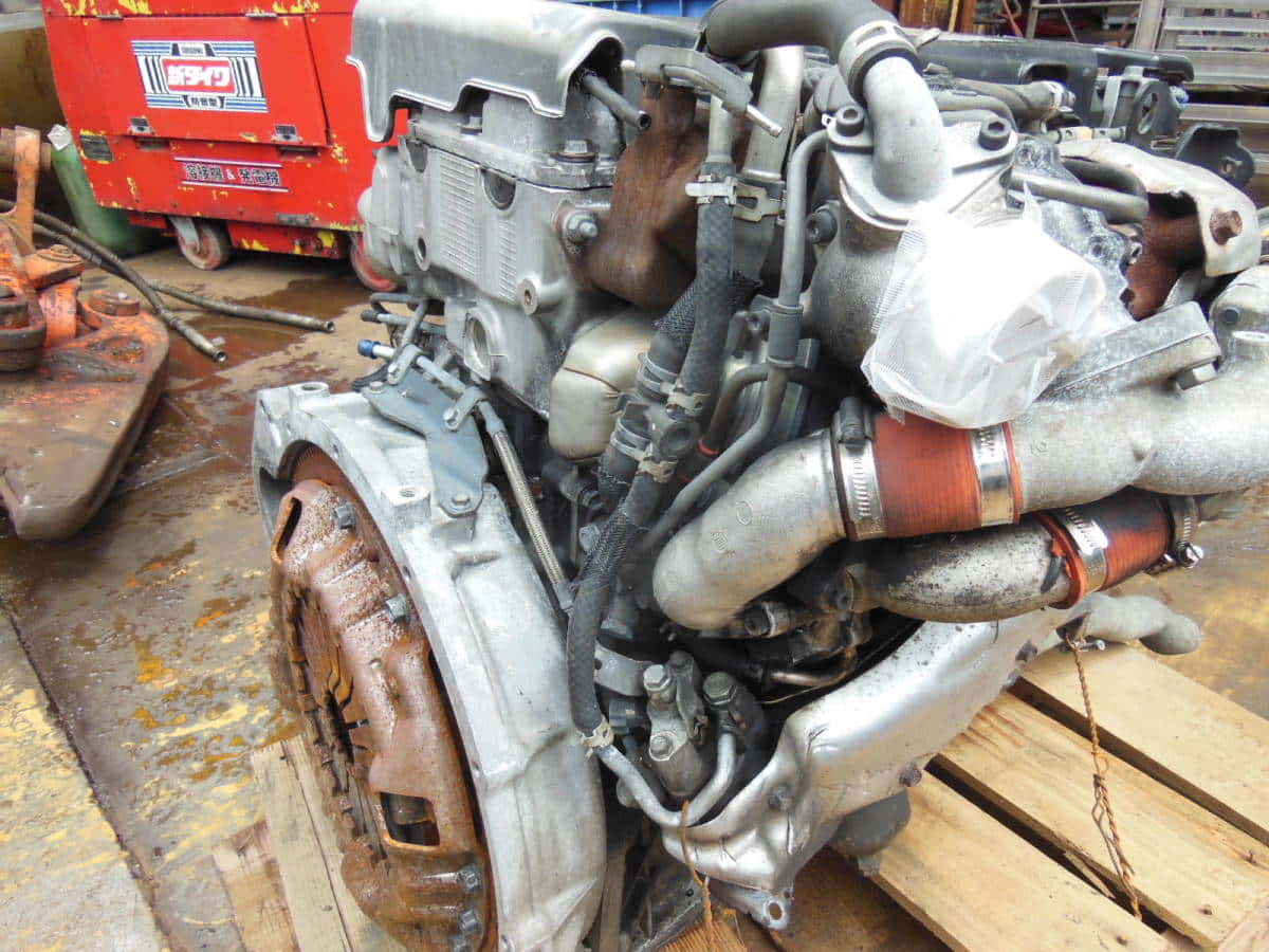 [Used]diesel engine Isuzu elf 4JJ1 - BE FORWARD Auto Parts