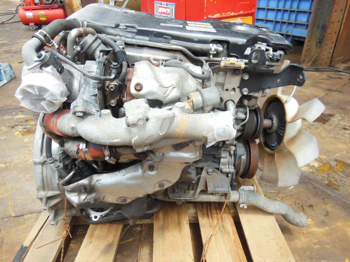 [Used]diesel engine Isuzu elf 4JJ1 - BE FORWARD Auto Parts