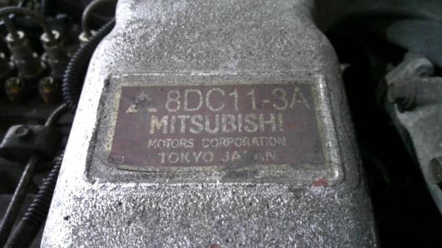 [Used]8DC11 Engine Mitsubishi Fuso Fuso tractor 2001 KL-FU50KNY - BE ...