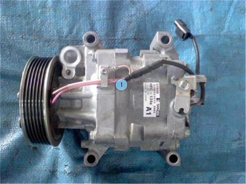 [Used]A/C Compressor HONDA Fit 2015 DBA-GK3 388105R0004 - BE FORWARD ...