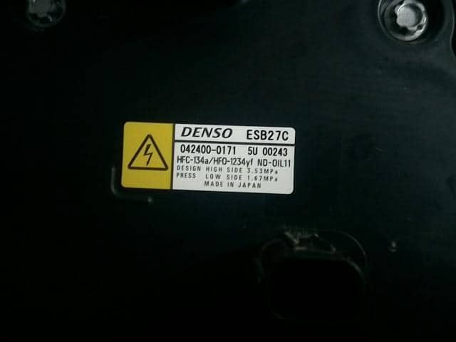 [Used]A/C Compressor TOYOTA Camry 2017 DAA-AXVH70 8837033040 - BE ...
