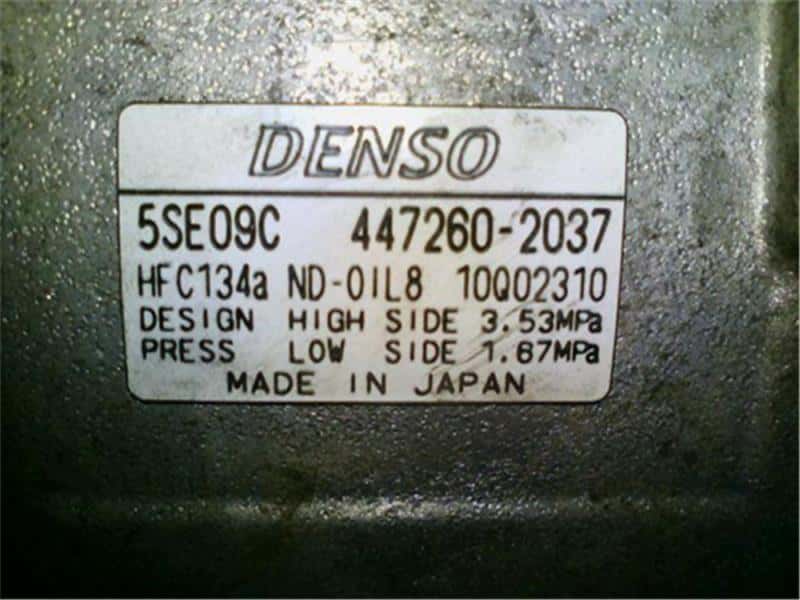 [Used]A/C Compressor TOYOTA Probox Van 2013 DBE-NCP55V 8831052202 - BE ...