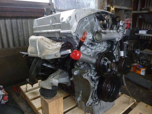 [Used]Benz C class GF-202020 Engine ASSY - BE FORWARD Auto Parts