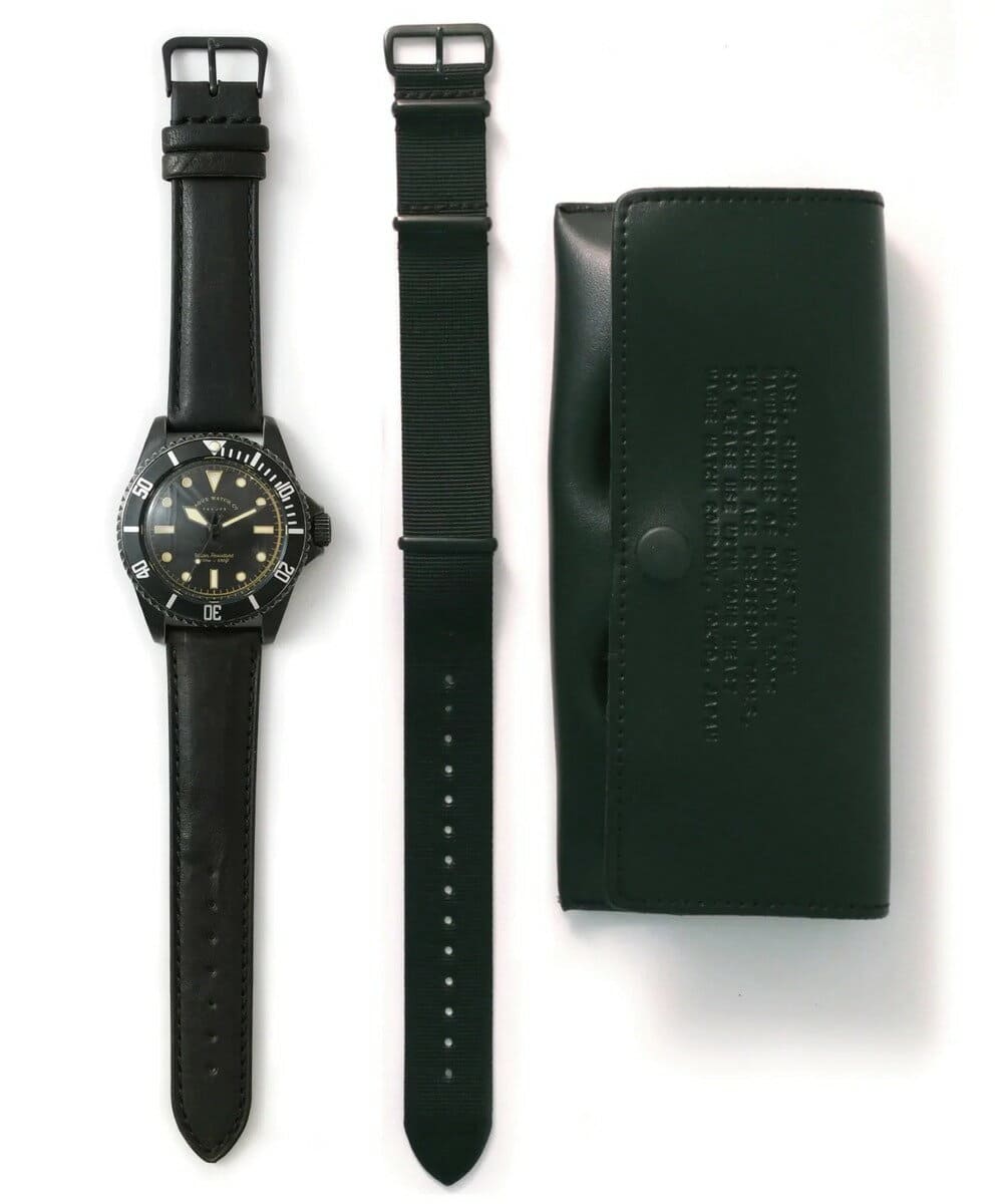 [New]VAGUE WATCH Co. Company VAGUE WATCH CO. BLK SUB with GUIDI Black ...