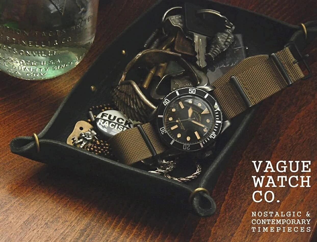 [New]VAGUE WATCH Co. Company VAGUE WATCH CO. BLK SUB Olive Black BS-L ...