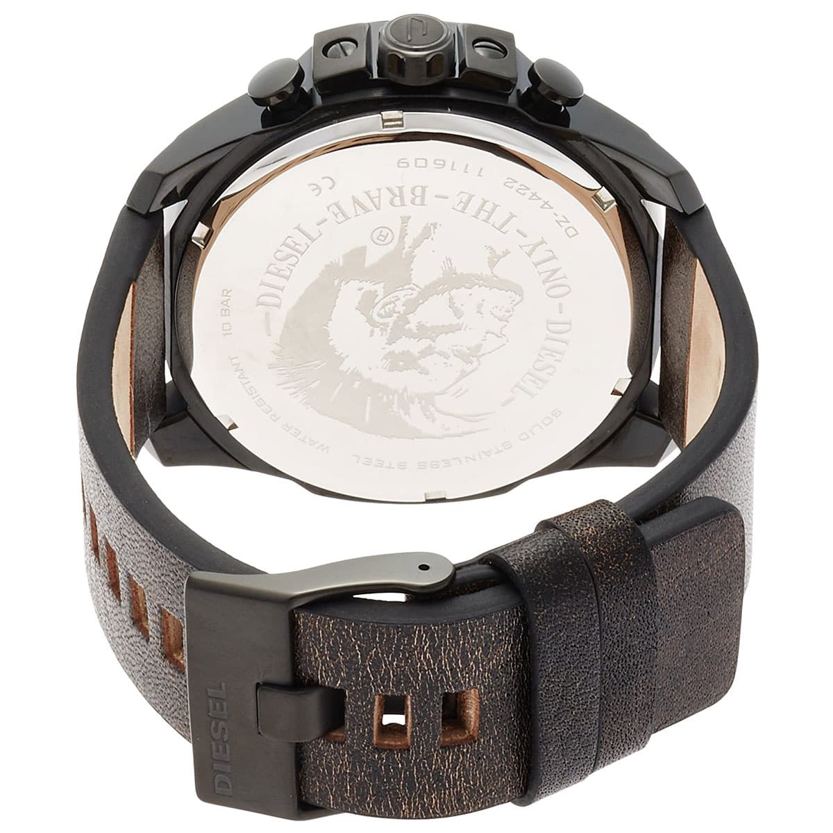 [New]Diesel DIESEL DZ4422 MEGACHIEF mega chief mens leather belt beige ...