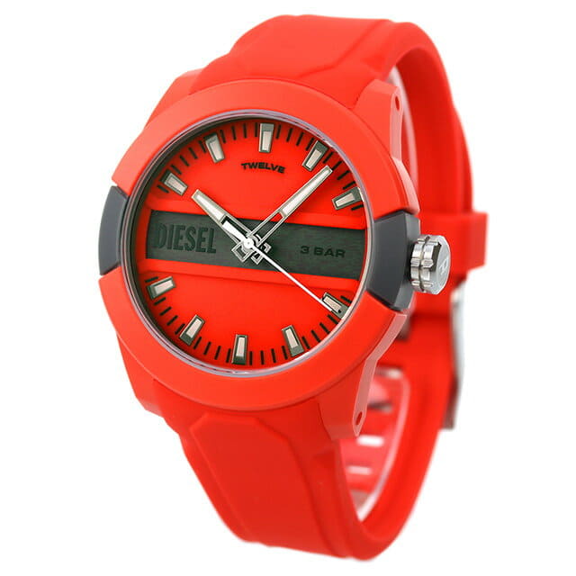 [New]It is up to 60 times in up to 2,000 yen Diesel clock mens double ...