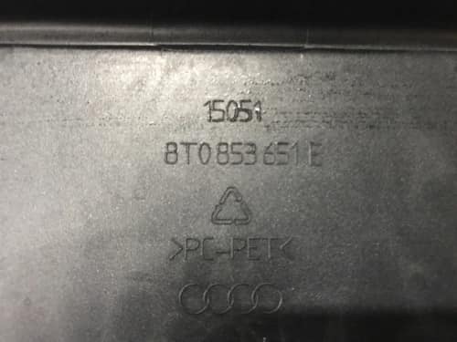 [Used]Genuine Parts Audi A5 8T Radiator Grille 8T0853651E - BE FORWARD ...