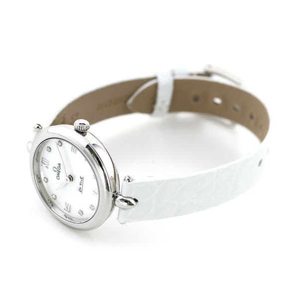 [New]OMEGA clock devil prestige dew drop diamond Ladies 424.13.27.60.55 ...