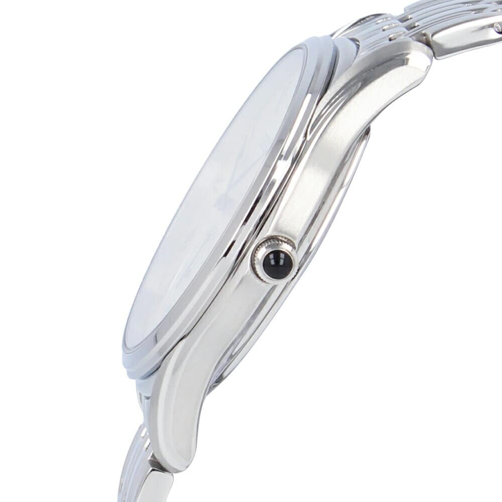 [New]SEIKO SEIKO clock mens quartz analog Small second Stainless metal ...