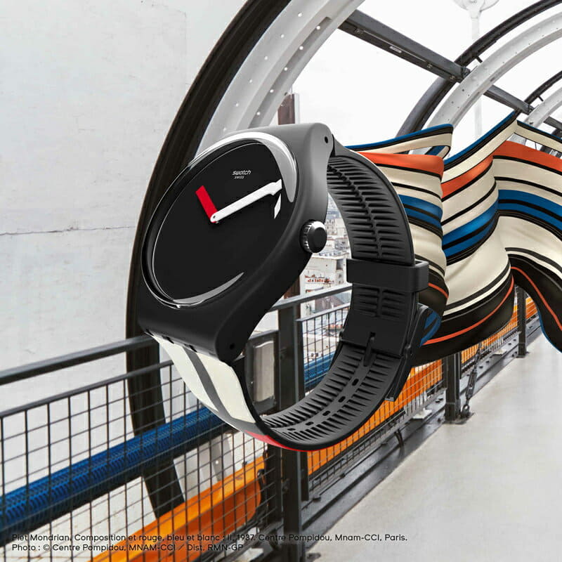[New]Entering Swatch X Centre Pompidou Swatch art collaboration RED ...