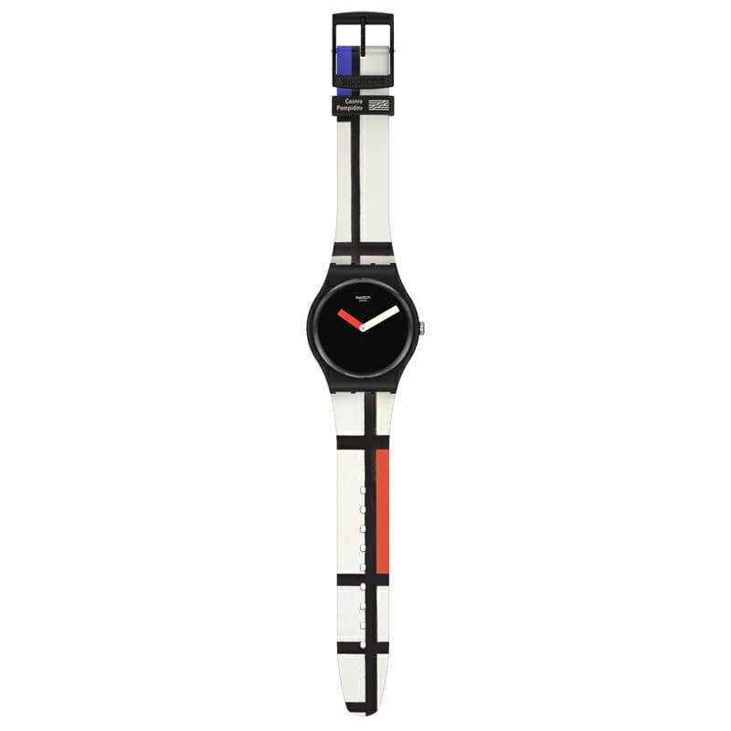 [New]Entering Swatch X Centre Pompidou Swatch art collaboration RED ...