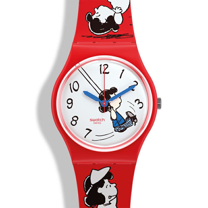 [New]Swatch swatch X peanut Peanuts Lucy station wagon perutouotchi ...