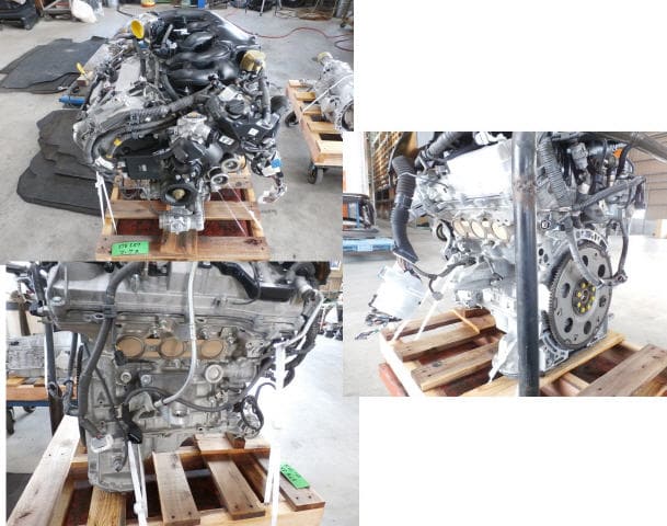 [Used]4GRFSE Engine TOYOTA Mark X 2004 DBA-GRX120 1900031371 - BE ...