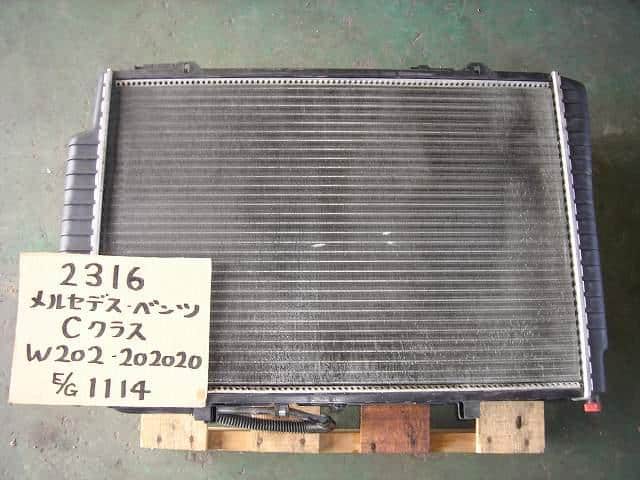 [Used]Radiator MERCEDES-BENZ Benz c class 1999 GF-202020 2025006703 ...