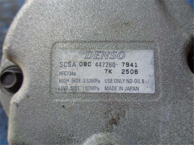 [Used]A/C Compressor SUBARU Legacy 2008 CBA-BL5 73111AG030 - BE FORWARD ...