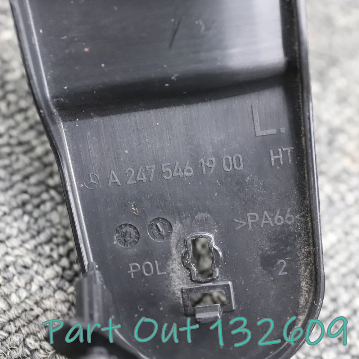 [Used][M-20]Benz W177 A200d Right Rear ABS sensor harness wire wiring ...