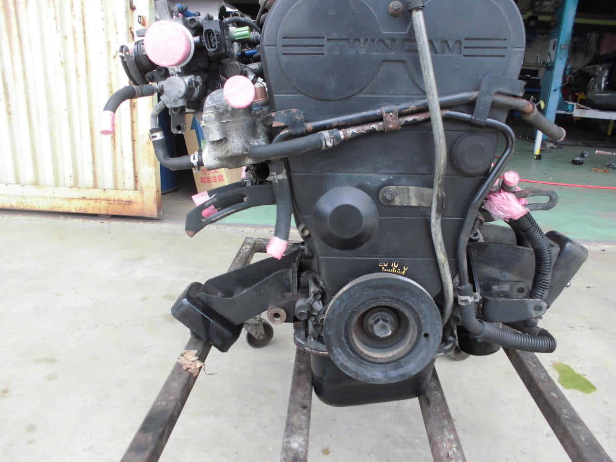 [Used]Suzuki Cappuccino EA11R Engine - BE FORWARD Auto Parts