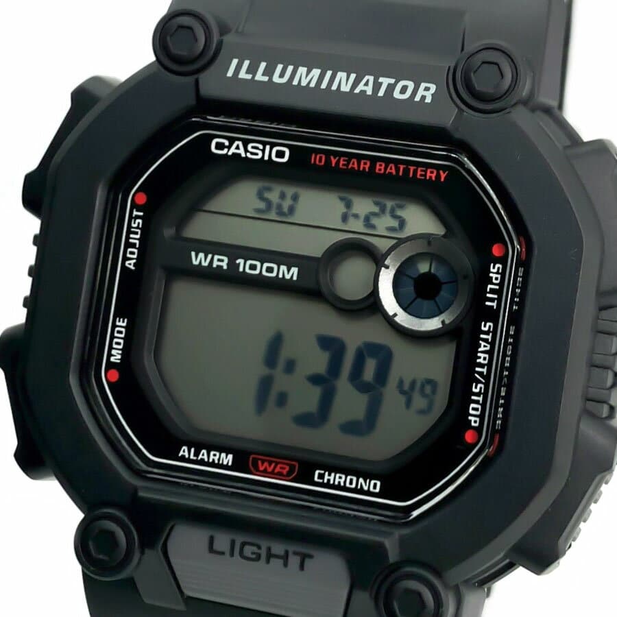 [New]CASIO Casio quartz digital 10 bar water resistant dual time ...