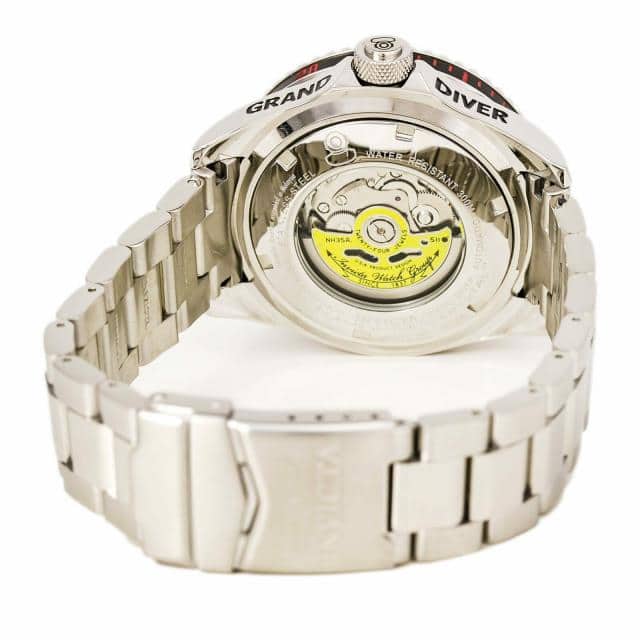 [New]Invicta accessory clock Invicta 19798 Gent's Red Accented Black ...