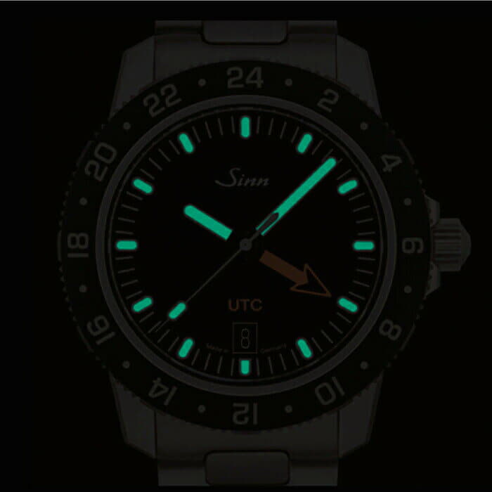 [New]60 times Sinn 105.ST.SA.UTC Instrument Watches gin instrument ...