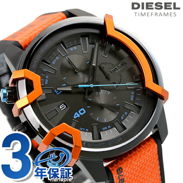 [New]Diesel clock gurifedo 48mm Chronograph quartz mens DZ4562 DIESEL ...