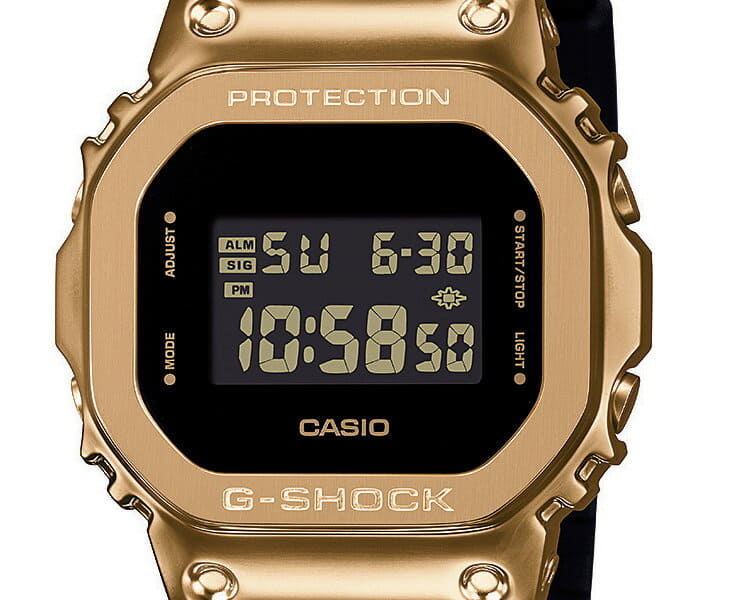 [New]Casio G-Shock Origin meta Luke bird Black & Gold GM-5600G-9JF ...