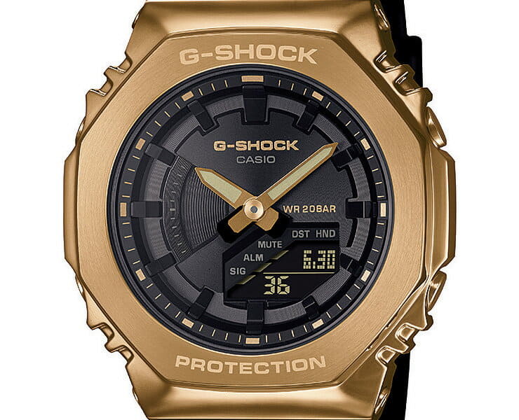 [New]Casio G-Shock meta Luke bird mid size Black & Gold GM-S2100GB-1AJF ...