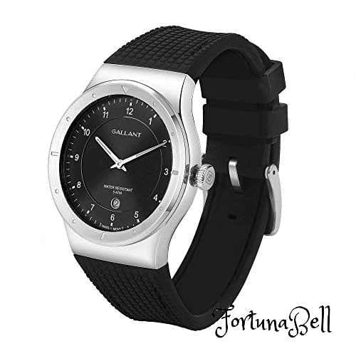 [New]A color: Black mens gentleman quartz analog watch easy leader open ...