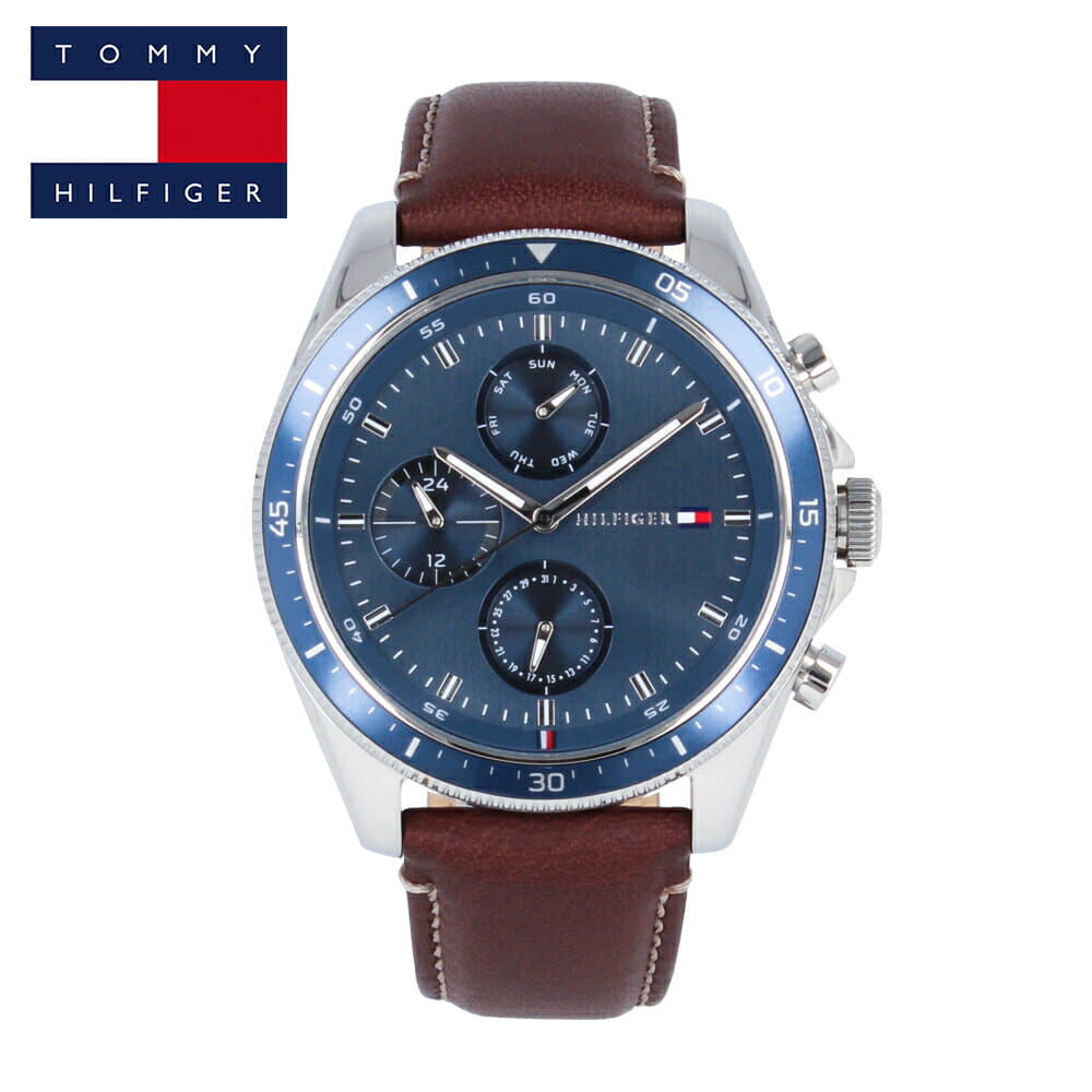 [New]It is for a limited time! TOMMY HILFIGER tomihirufiga Parker clock ...