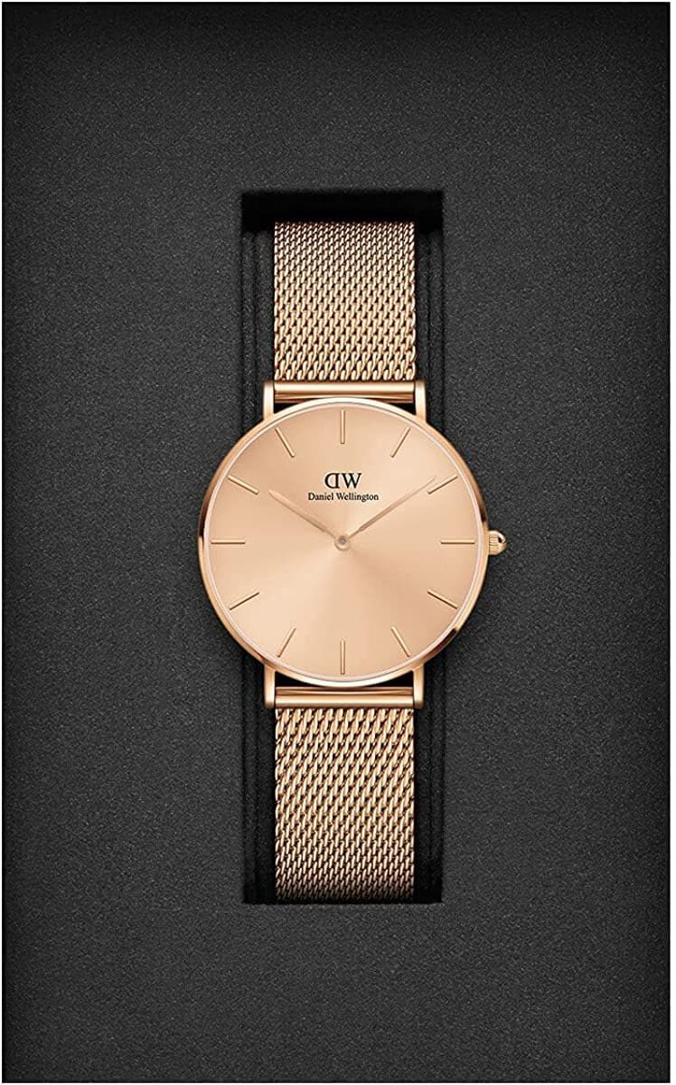[New]Daniel Wellington men thunk pull Gold Daniel Wellington Petite ...