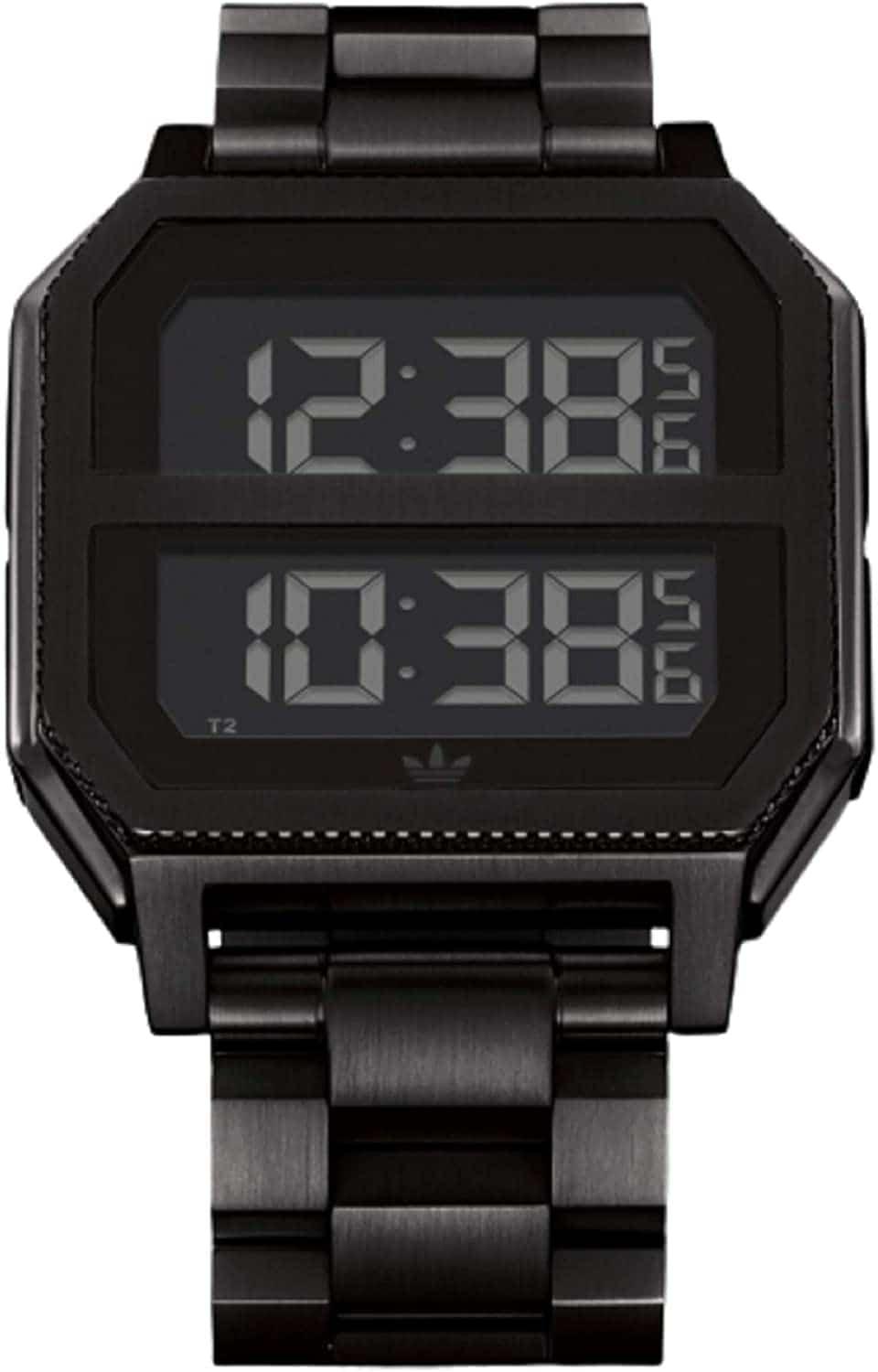 [New]Adidas mens Black simple adidas waterproofing quartz Z21-001 ...