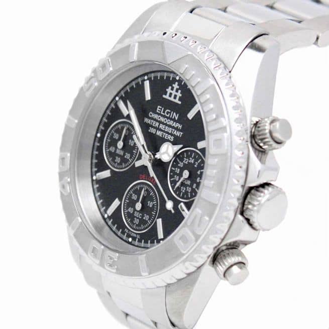 [New]ELGIN L gin mens diver Kurono FK1120S B - BE FORWARD Store