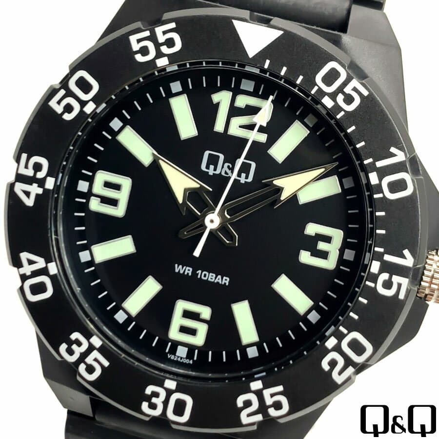 [New]Citizen CITIZEN Q&Q Q&Q quartz mens round 10 bar water resistant ...