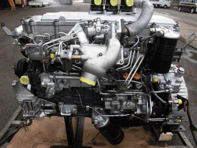 [Used]6M60T Engine Mitsubishi Fuso Fighter Mignon 1999 KL-FQ61FK - BE ...