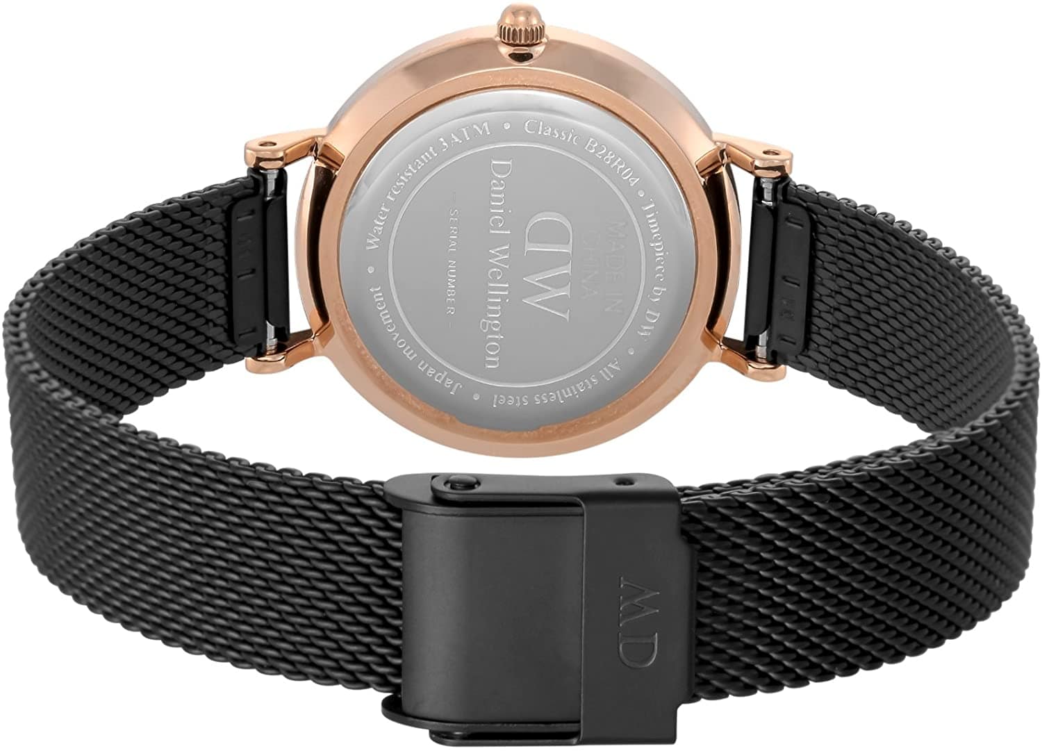[New]belt Black Daniel Wellington mens Ladies DW00100245 Classic Petite ...