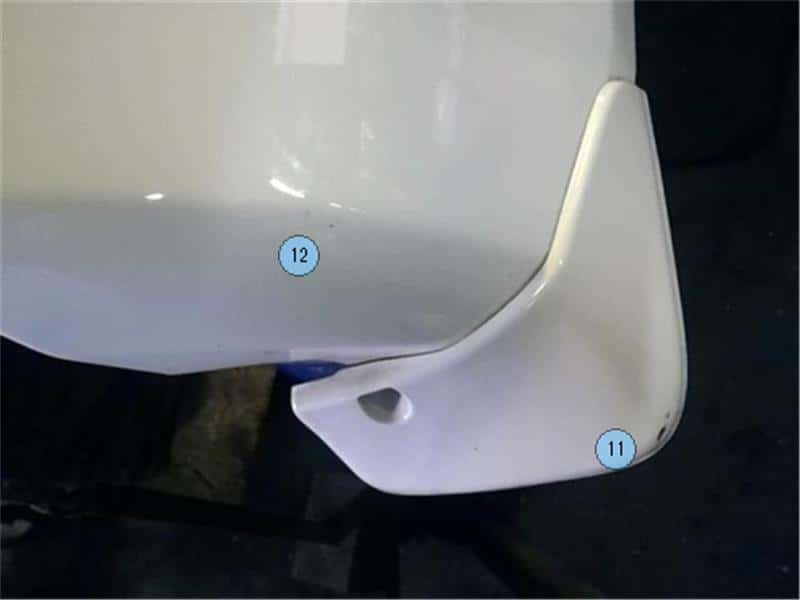 [Used]Rear Bumper Assembly TOYOTA Corolla Runx 2005 DBA-NZE121 - BE ...