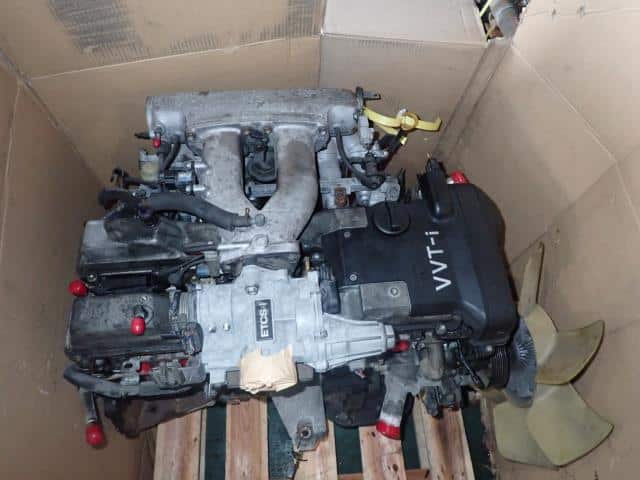 [Used]1JZ-GE Engine TOYOTA Crown 2001 TA-JZS171W 1900046610 - BE ...