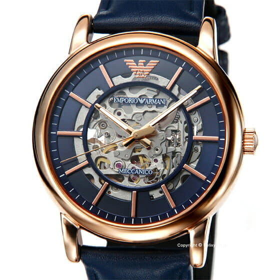 [New]Emporio Armani clock EMPORIO ARMANI mens Luigi Meccanico AR60050 ...