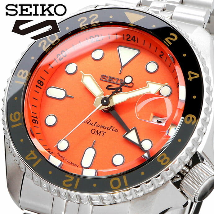 [New]SEIKO SEIKO clock Made in Japan SEIKO five 5 distribution model SKX Sports Style Automatic ...