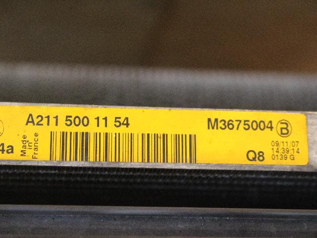 [Used] Radiator MERCEDES-BENZ E-Class 2007 2115000102 - BE FORWARD Auto ...