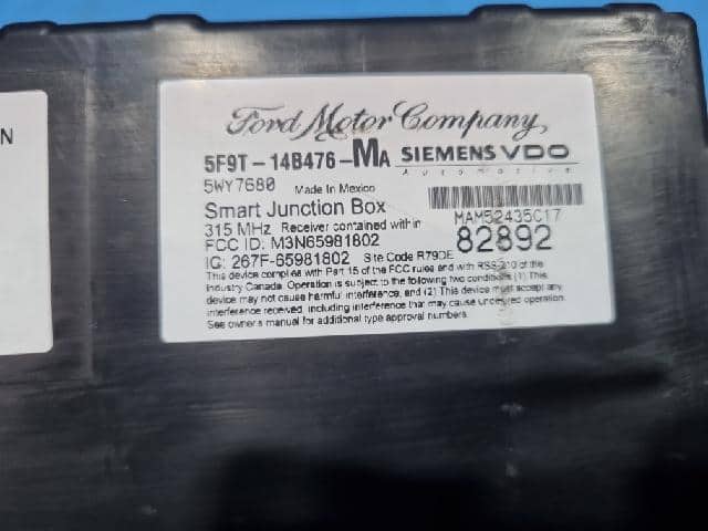 [Used] Car Fan Goods FORD Five Hundred 2006 5F9T-14B476 - BE FORWARD ...