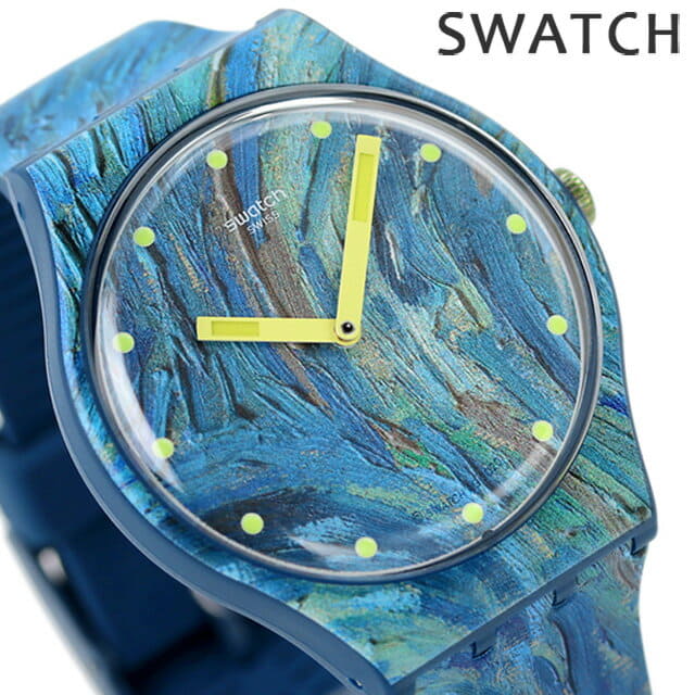 [New]Swatch SWATCH mens Ladies MoMA quartz THE STARRY NIGHT BY VINCENT ...