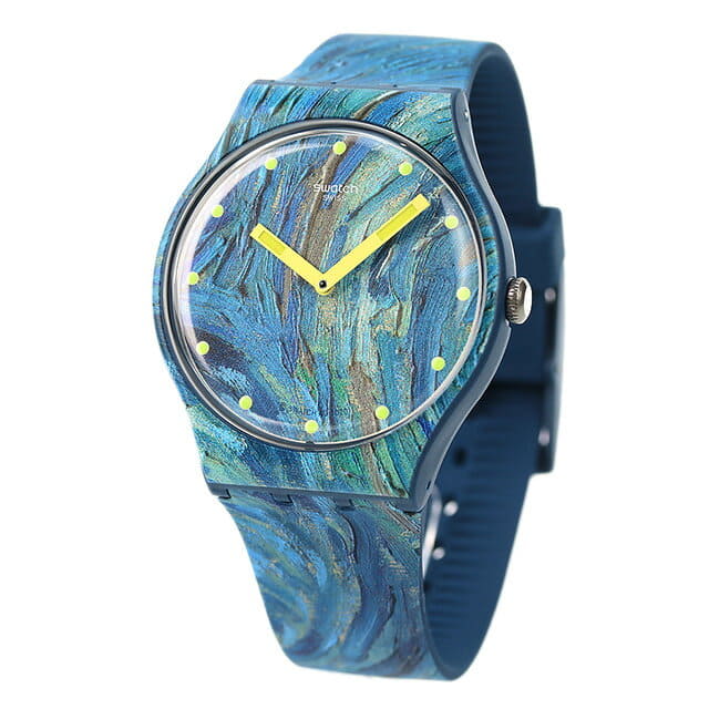 [New]Swatch SWATCH mens Ladies MoMA quartz THE STARRY NIGHT BY VINCENT ...