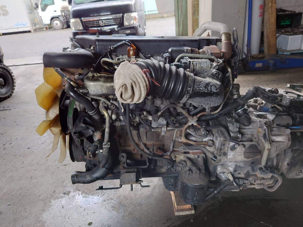 [Used]4HL1-1 Engine Isuzu elf December, 2004 PB-NKR81AN best output 96 ...