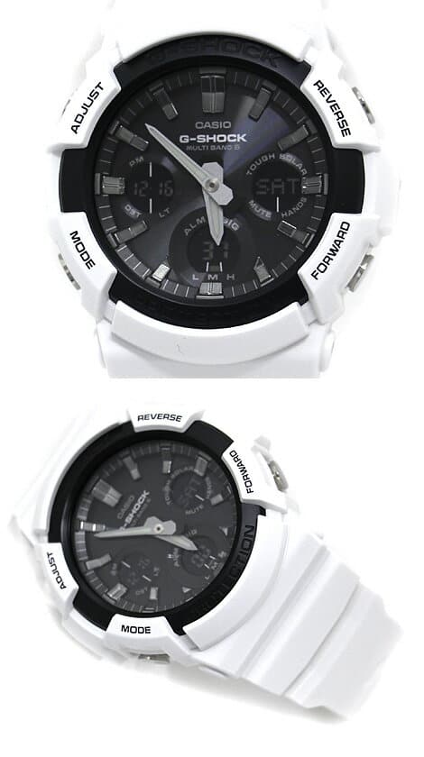 [New]CASIO G-SHOCK GAW-100B-7AJF Casio digital-analogue clock big case ...