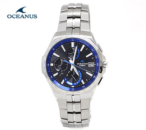 [New]CASIO OCEANUS OCW-S5000-1AJF Casio OCEANUS Manta manta analog Electric wave solar multiband ...