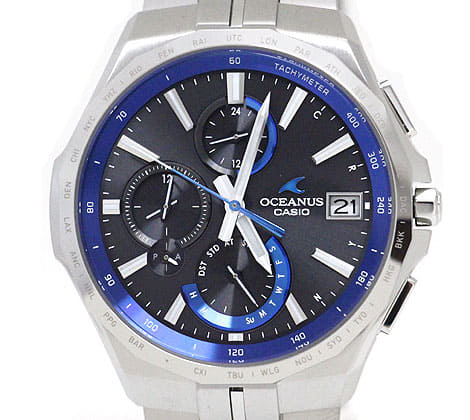 [New]CASIO OCEANUS OCW-S5000-1AJF Casio OCEANUS Manta manta analog Electric wave solar multiband ...